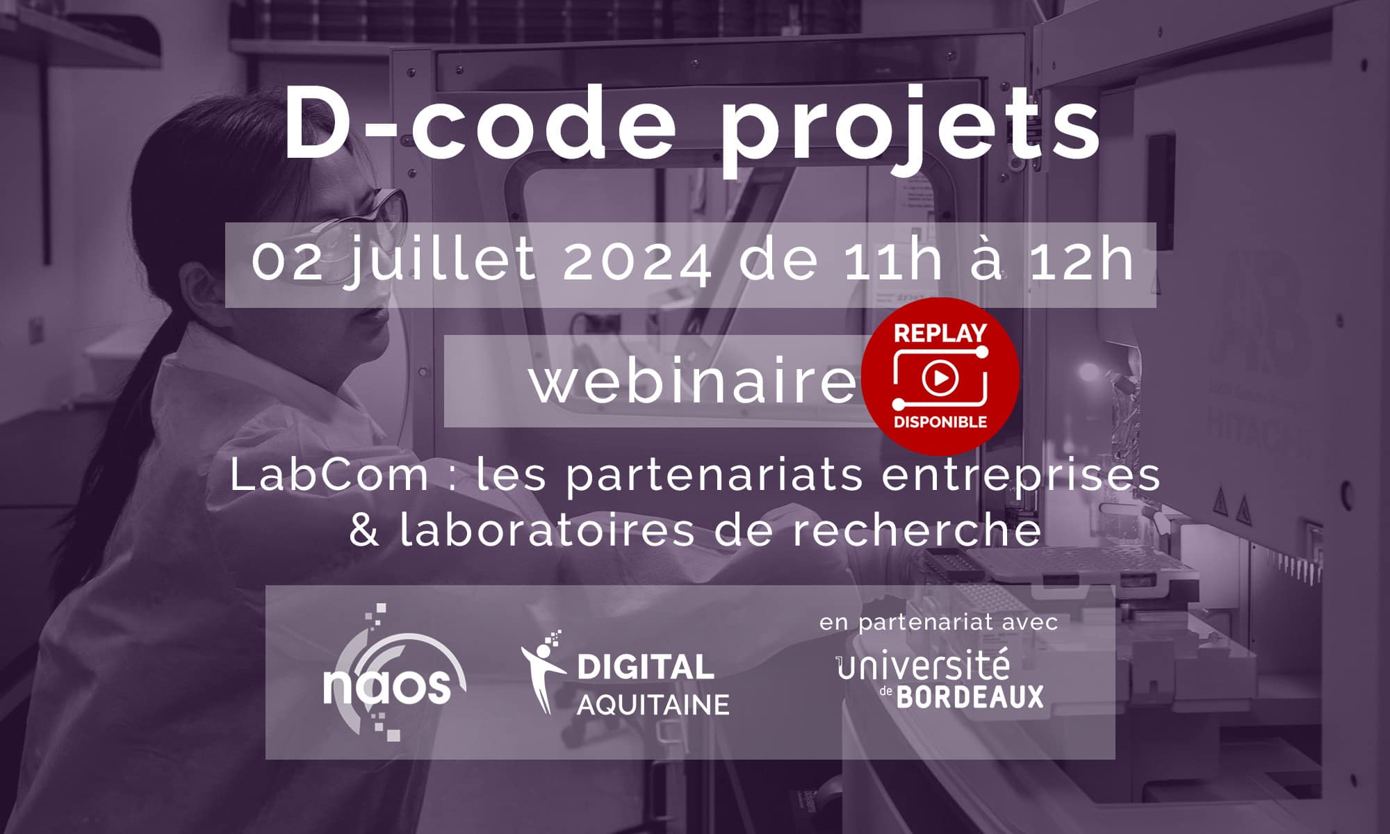 Webinaire D-code projets #2 - TIC Santé